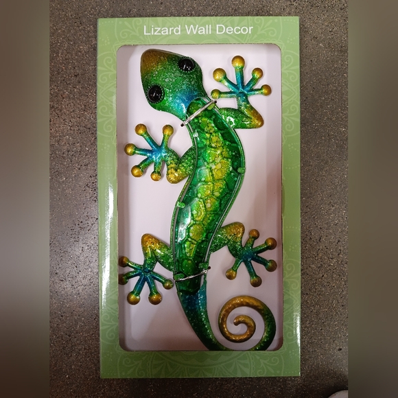 Wall Decor | Metal Lizard Wall Decor | Poshmark